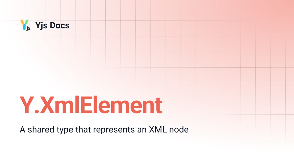 Y.XmlElement | Yjs Docs